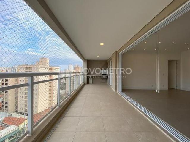 Apartamento à Venda no Cambuí – Campinas/SP | 188 m², 4 Dormitórios, Varanda Gourmet | 4 Vagas