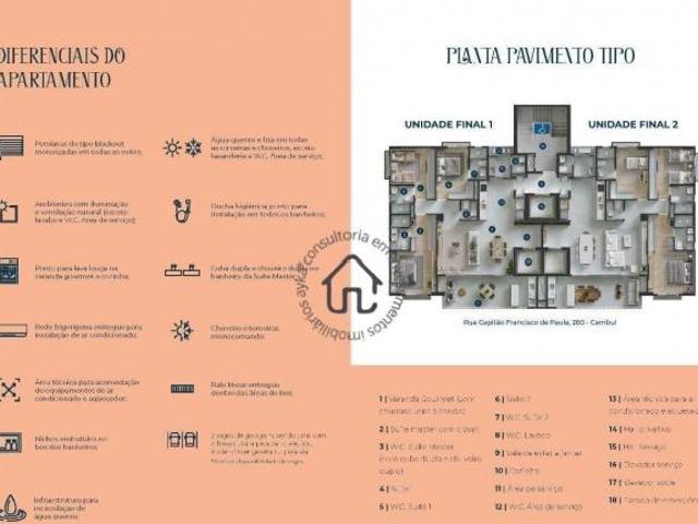 Apartamento à venda no Cambuí em Campinas