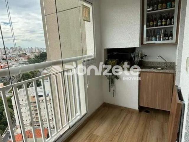 Apartamento à venda no Campestre em Santo André 59m² | Portaria 24h e lazer completo