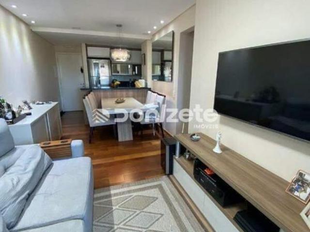 Apartamento à venda no Campestre Santo André com 2 quartos, suíte, varanda gourmet e lazer complet
