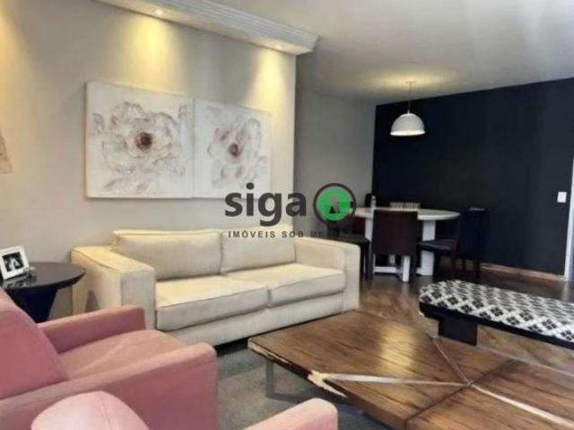Apartamento à Venda no Campo Belo 132 m² | 3 Dormitórios |Andar Alto