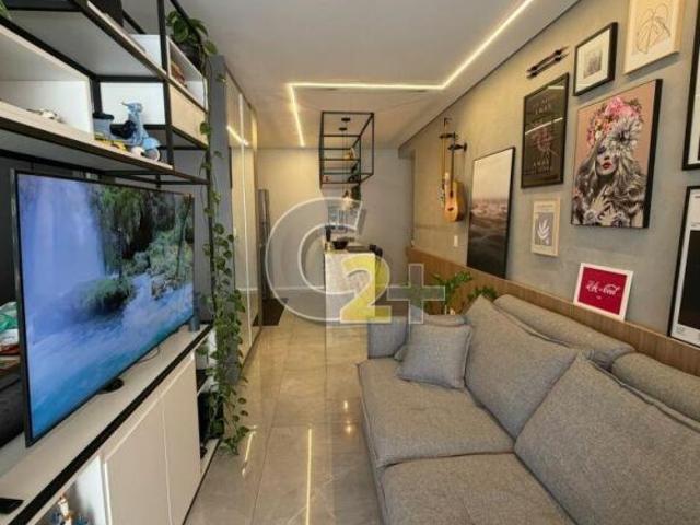 Apartamento á venda no Campo Belo, 1 quarto, 1 vaga de garagem