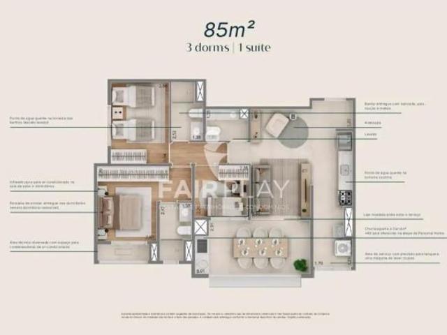 Apartamento à venda no Campo Belo