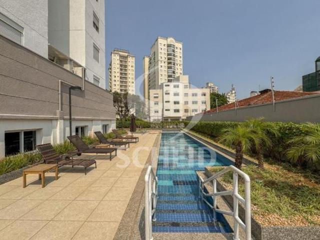 Apartamento á Venda no Campo Belo com 35m², 1 quarto, 1 vaga
