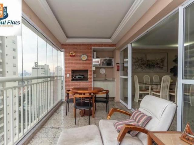 Apartamento à Venda No Campo Belo Com 3 Dormitórios Sendo 2 Suítes e 2 Vagas Varanda Gourmet