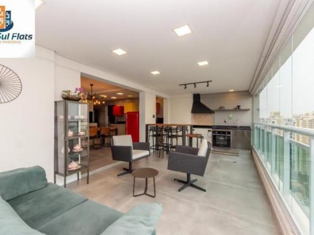 Apartamento à Venda No Campo Belo Com 3 Suítes e 3 vagas Varanda Gourmet