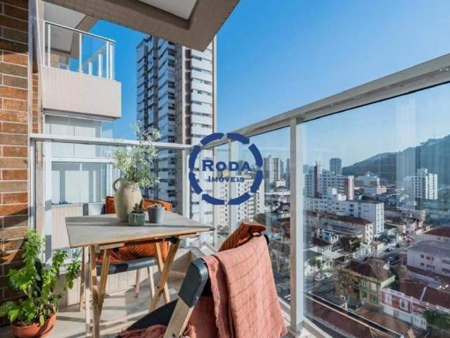 Apartamento à venda no Campo Grande | 1 dormitório | Lazer completo | 1 vaga demarcada