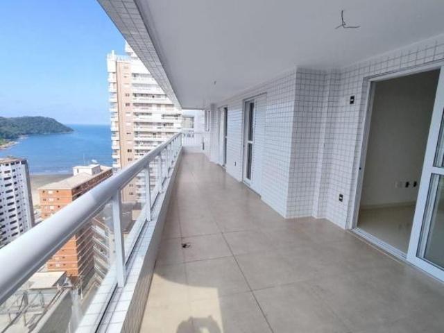 Apartamento à Venda no Canto do Forte em Praia Grande com 3 Dormitorios Varanda Gourmet Vista Mar Ac