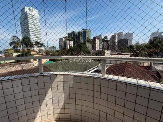 Apartamento à venda no Canto do Forte Praia Grande | 2 dorms, 1 suíte | Portaria 24h