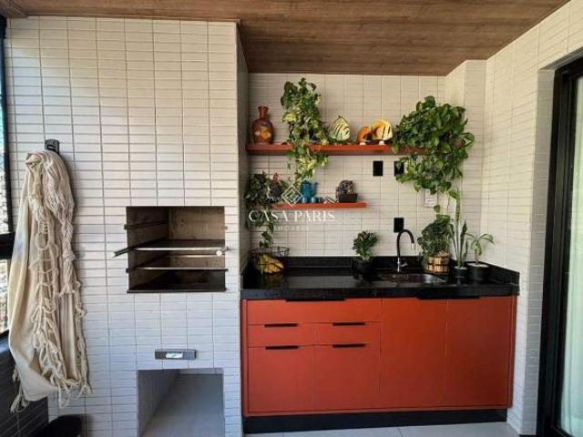 Apartamento à venda no Canto do Forte, Praia Grande – 2 dorms 1 suíte, varanda gourmet e 2 vagas