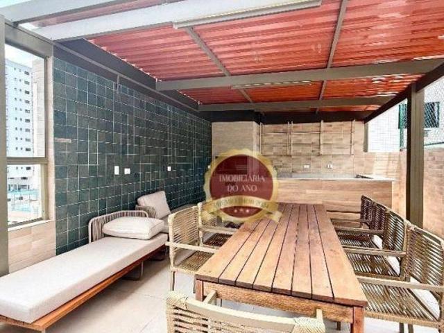 Apartamento à venda no Canto do Forte – Praia Grande | 2 Suítes | 2 Vagas | Lazer Completo | Aceita
