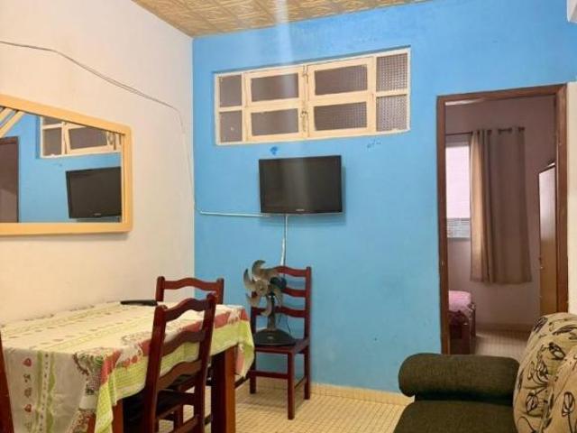 Apartamento à venda no Canto do Forte, Praia Grande SP: 2 dormitórios, sala ampla, 1 banheiro e fren
