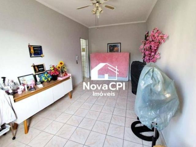 Apartamento à venda no Canto do Forte – 1 Quarto, sacada e 1 vaga a 500m da praia