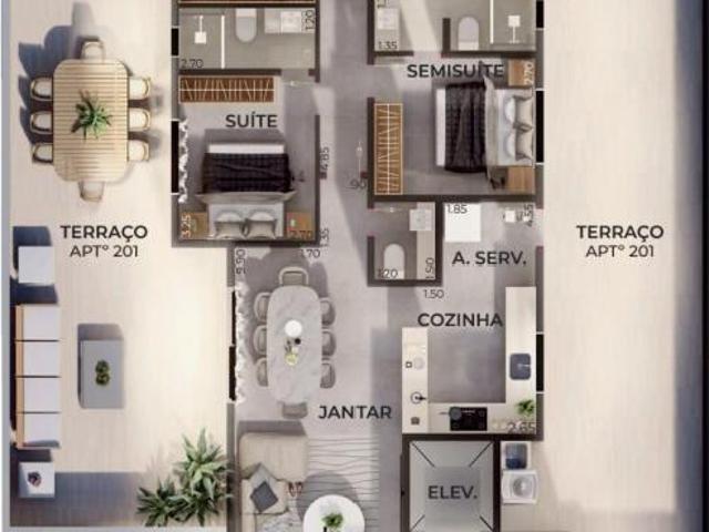 Apartamento à venda no Castelo
