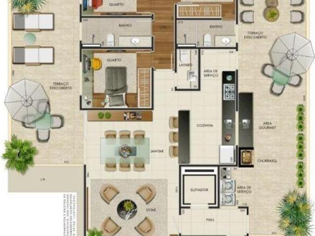 Apartamento à venda no Castelo