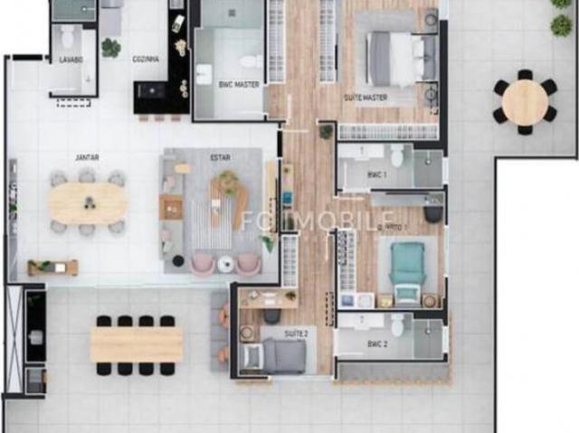 Apartamento à venda no Centro