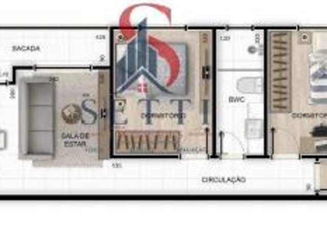Apartamento à venda no Centro