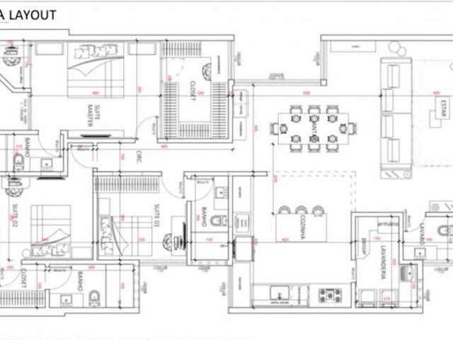 Apartamento à venda no Centro, 03 suítes sendo 1 com closet e varanda, 02 vagas