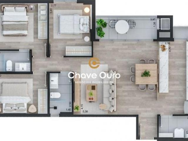 Apartamento à venda no Centro