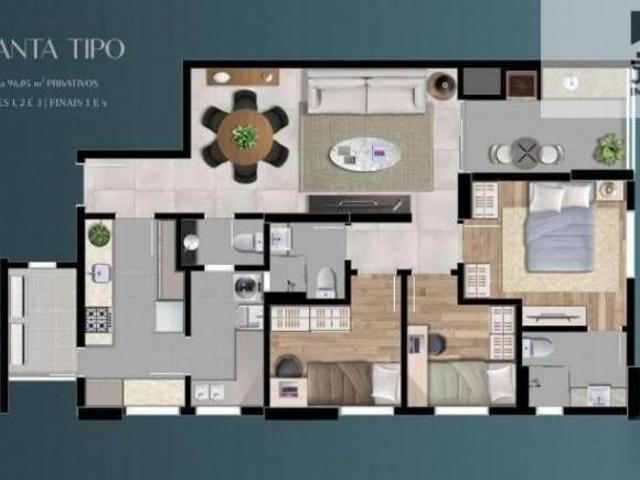 Apartamento à venda no Centro