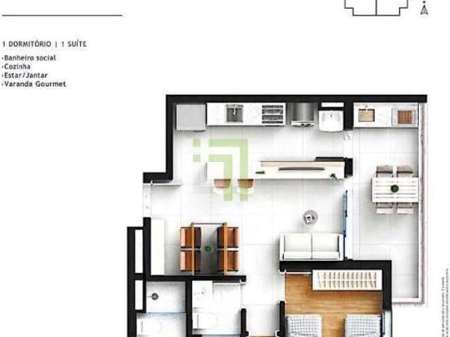 Apartamento à venda no Centro
