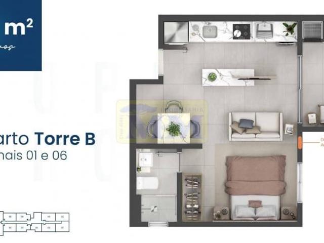 Apartamento à venda no Centro