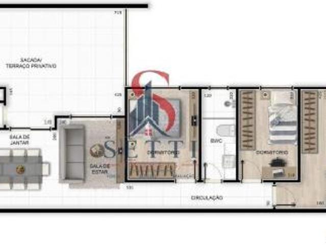 Apartamento à venda no Centro