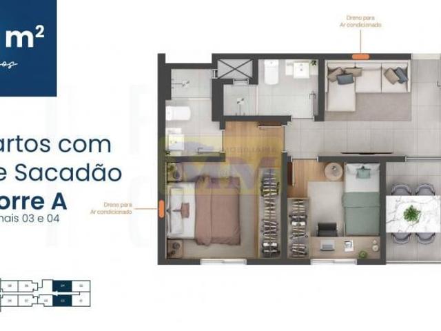 Apartamento à venda no Centro