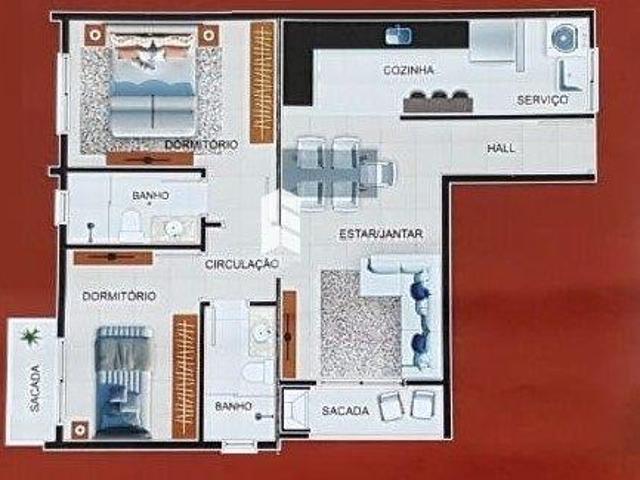 Apartamento à venda no Centro
