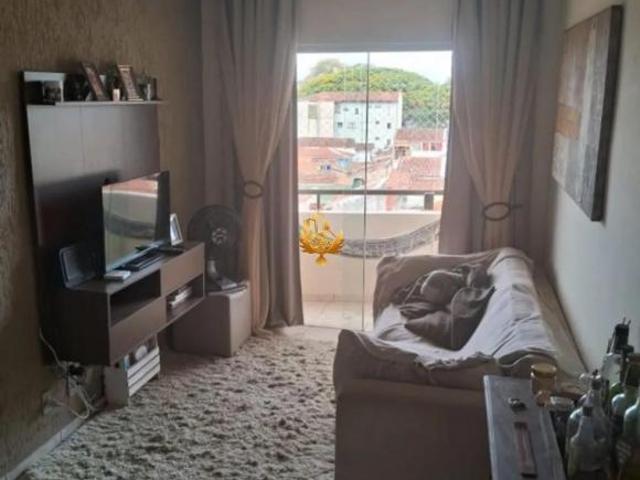 Apartamento à venda no Centro de Taubaté SP: 2 quartos, 1 suíte, 1 sala, 2 banheiros, 1 vaga de gara