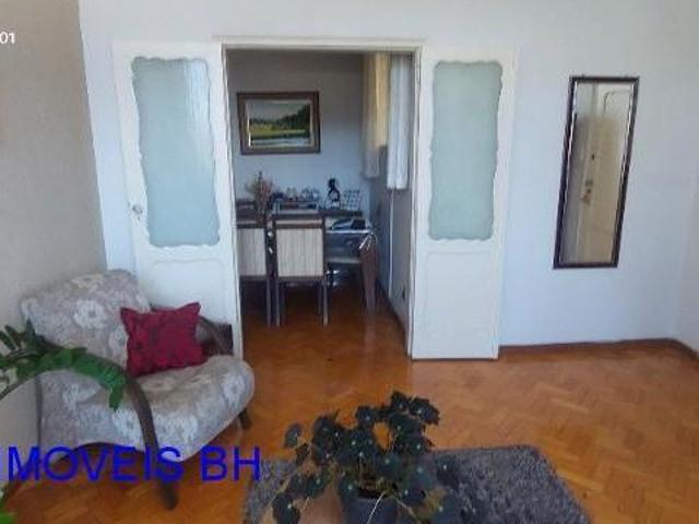 Apartamento à venda no Centro de Belo Horizonte MG: 4 quartos, 2 salas, 2 banheiros, 100m² de área