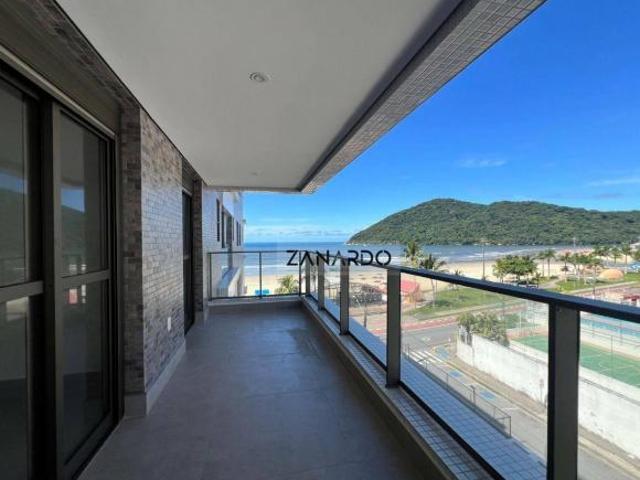 Apartamento à venda no Centro de Bertioga em Frente ao Mar com 131 m² por R$ 2.400.000