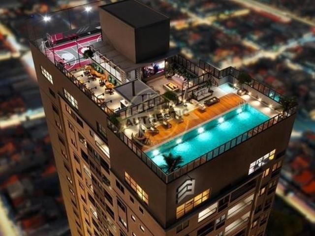 Apartamento à venda no Centro de Indaiatuba SP: 1 quarto, 1 suíte, 1 sala, 2 banheiros, 1 vaga, 39m²