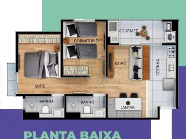Apartamento à venda no centro de Poços de Caldas