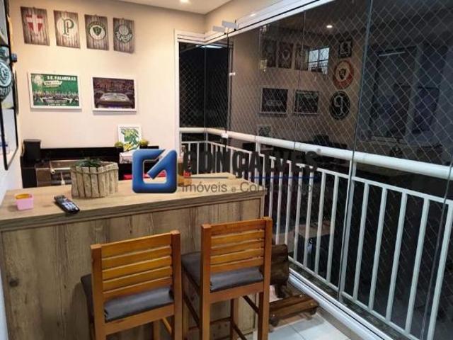 Apartamento à venda no Centro de São Bernardo do Campo | 2 suítes | 104m² | 2 vagas | Churrasqueira