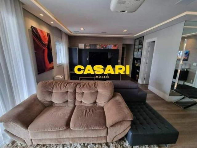 Apartamento à venda no Centro de São Bernardo do Campo – 2 suítes, varanda gourmet e 4 vagas