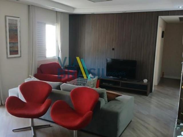 Apartamento à venda no Centro de São Bernardo do Campo SP com 3 quartos, 2 suítes e 2 vagas de garag