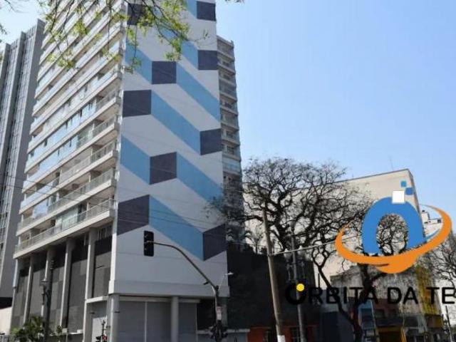 Apartamento à venda no Centro de São Paulo: 1 quarto, 1 banheiro, 1 vaga de garagem e 33,00m² de áre