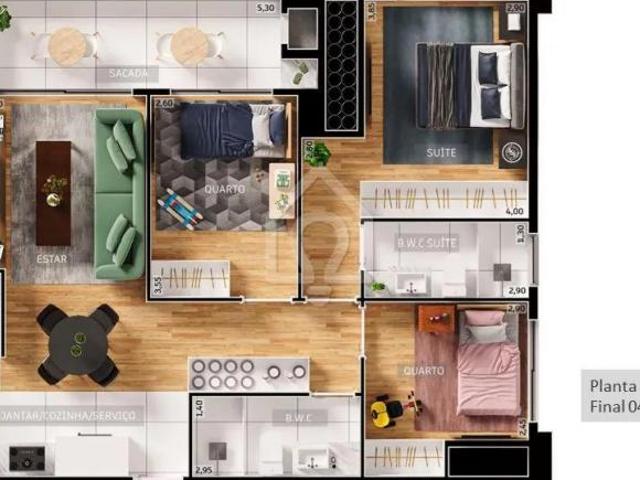 APARTAMENTO À VENDA NO CENTRO EDIFÍCIO DOWNTOWN HOME AND OFFICES