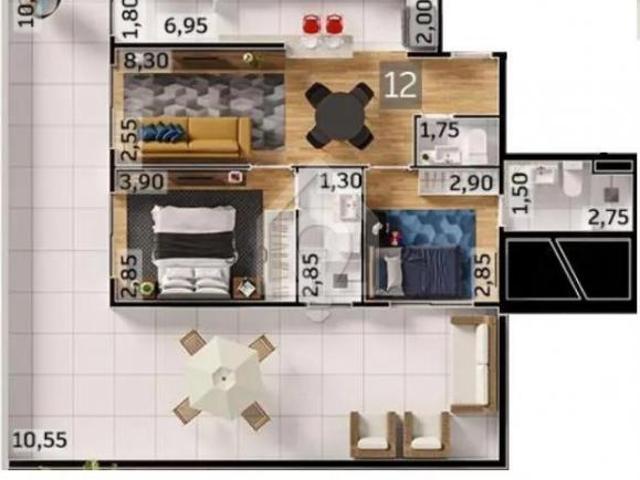APARTAMENTO À VENDA NO CENTRO EDIFÍCIO DOWNTOWN HOME AND OFFICES