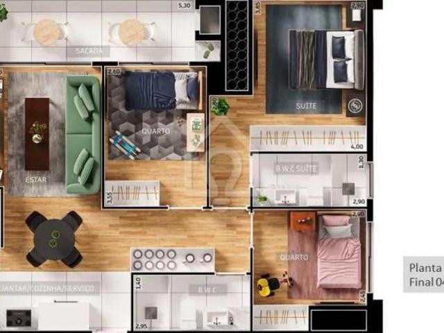 APARTAMENTO À VENDA NO CENTRO EDIFÍCIO DOWNTOWN HOME AND OFFICES