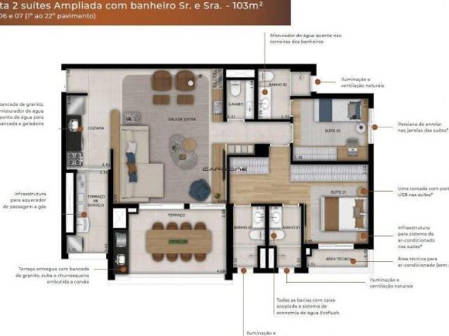 Apartamento à venda no Chácara Califórnia