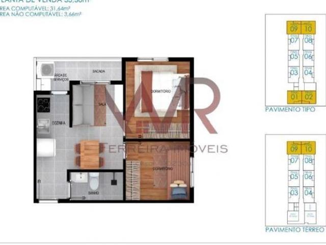 Apartamento à venda no Cidade Antônio Estevão de Carvalho