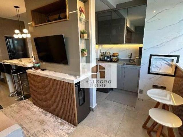 Apartamento à venda no Cond Nova Residence com 2 dormitórios e 2 vagas de garagem / Próximo a Av Mur