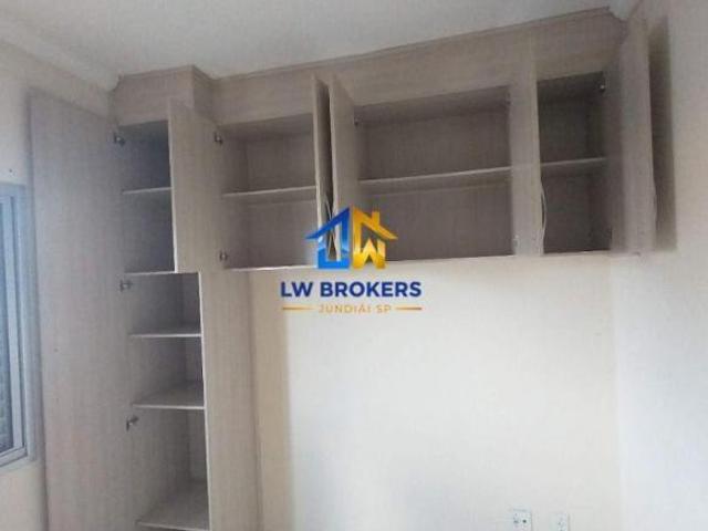 Apartamento à venda no Condomínio Alto Di Felicitá – Jundiaí/SP | 2 dormitórios, planejados e sacada