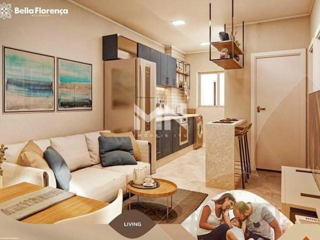 Apartamento à venda no Condomínio Bella Florença Residencial, com 49,15 m² de área construída