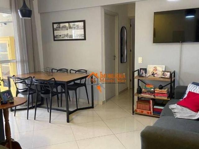 Apartamento à venda no Condomínio Inside com 2 quartos, 1 suíte, varanda e 1 vaga de garagem Gopoú