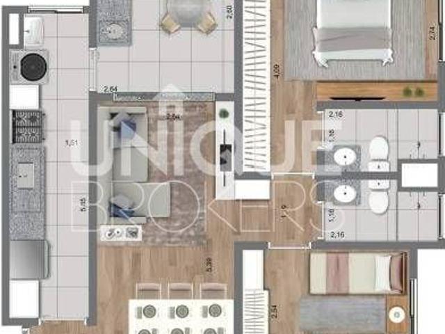 Apartamento à venda no Condomínio La Sierra, Medeiros Jundiaí