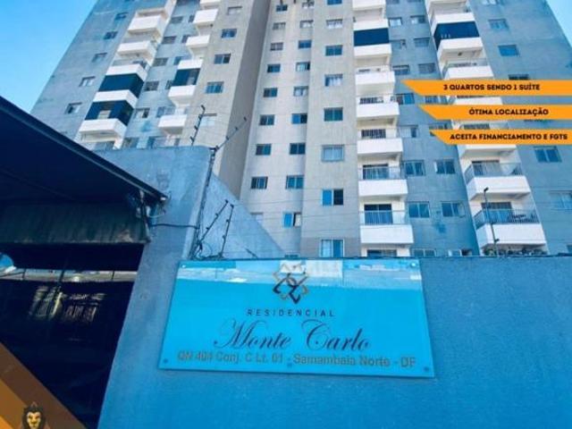 Apartamento à venda no Condomínio Monte Carlo – Samambaia Norte