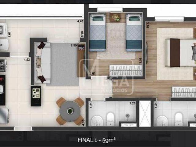Apartamento à Venda no Condomínio Multi Barueri – Recém Entregue | Andar Alto | Lazer Completo